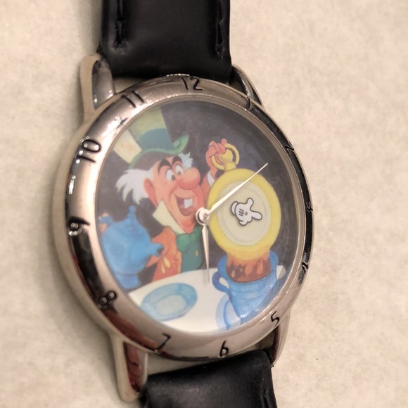 Disney | Jewelry | Vintage Limited Edition Mad Hatter Watch | Poshmark